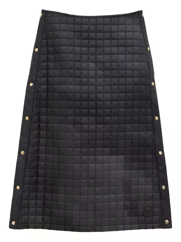 Moncler Quilted Midi Skirt