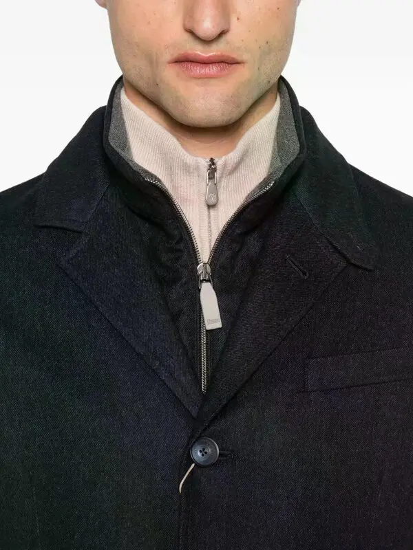 Herno Three-button Zipped Jacket