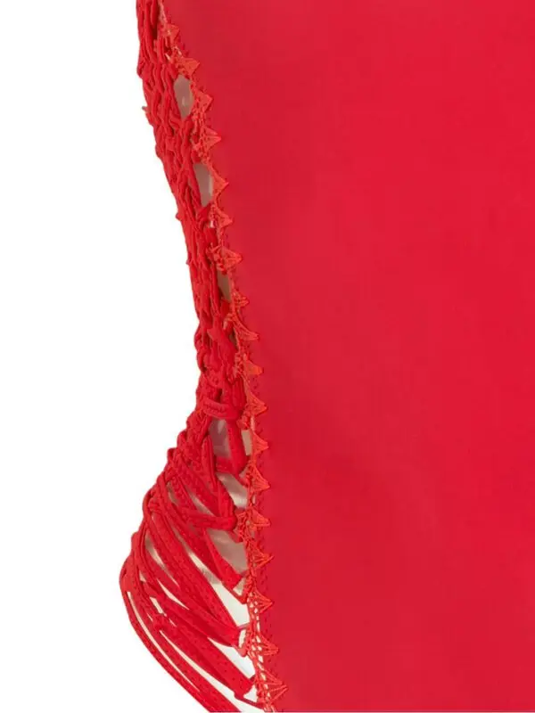 AMIR SLAMA Macrame-detailed Swimsuit