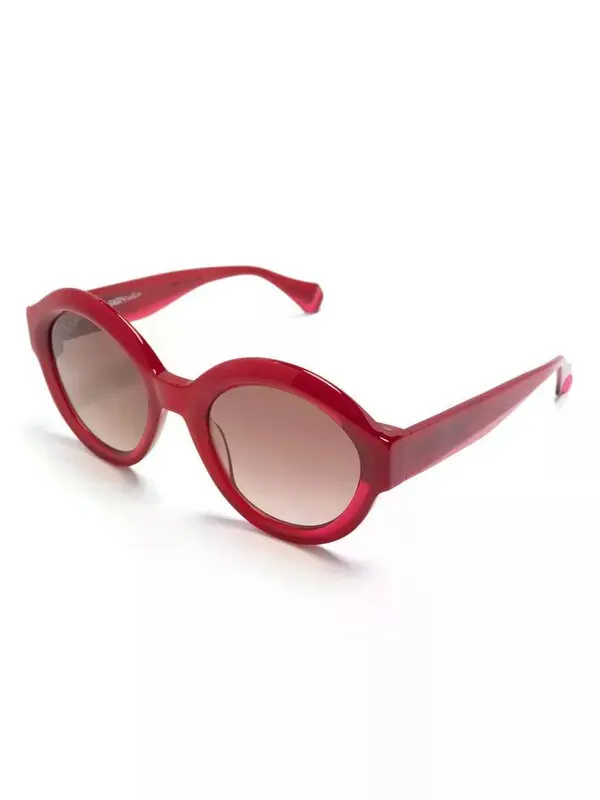 GIGI STUDIOS Glow Round-frame Sunglasses