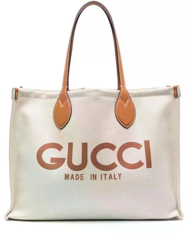 Gucci Logo-print Tote Bag