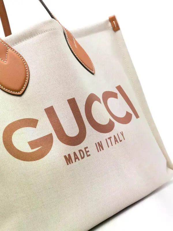 Gucci Logo-print Tote Bag