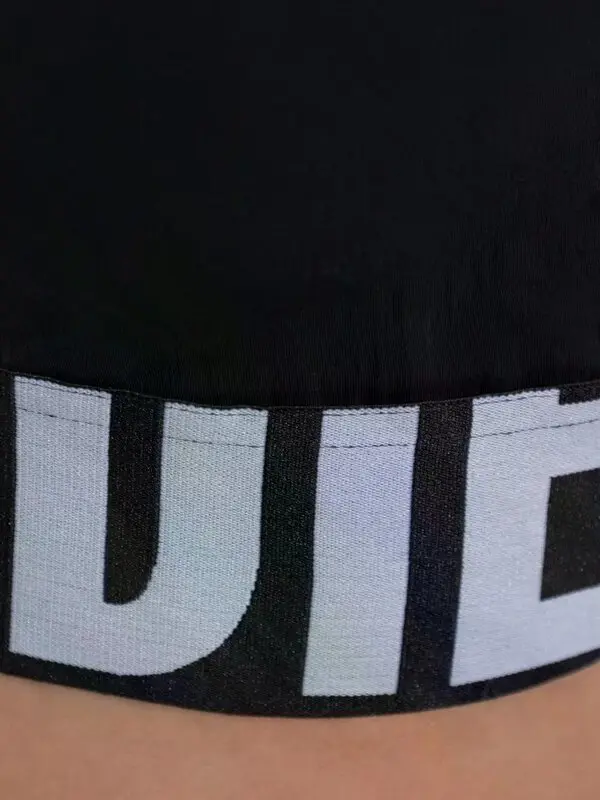 DIESEL® Allison-d-pop Logo-embellish Sports Bra - Black