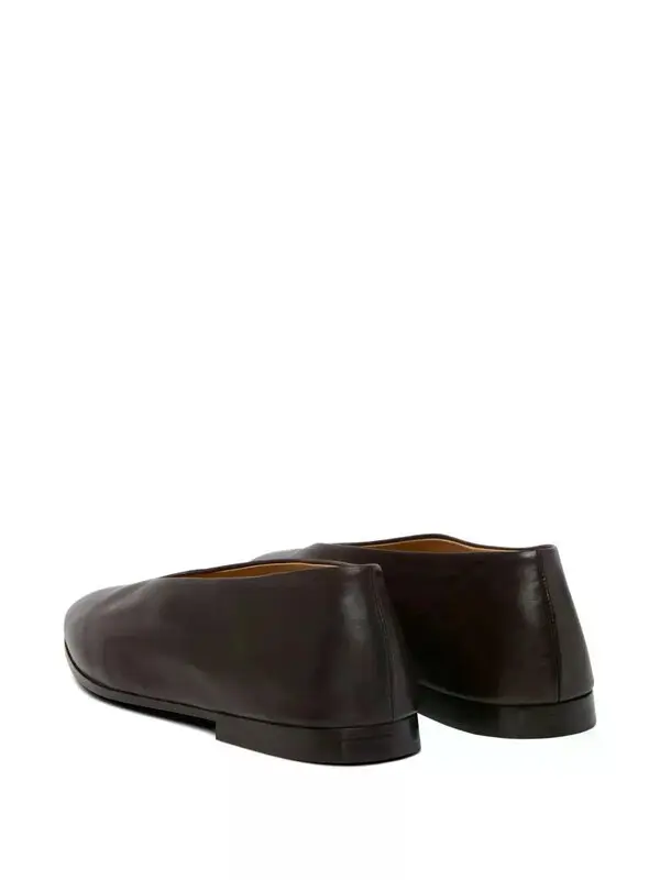 Marsèll Leather Ballet Flats - Brown