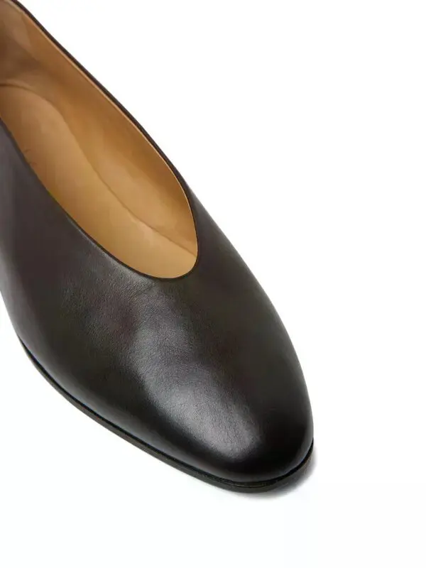 Marsèll Leather Ballet Flats - Brown