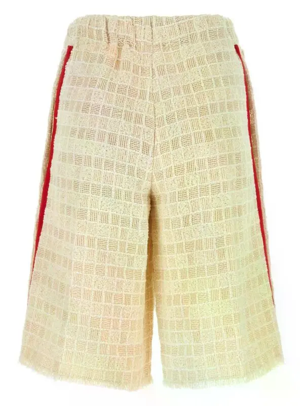 Gucci Tweed Drawstring Shorts