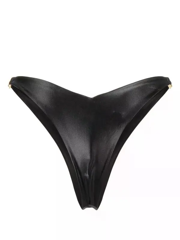 Gcds Logo-hardware Bikini Bottoms - Black