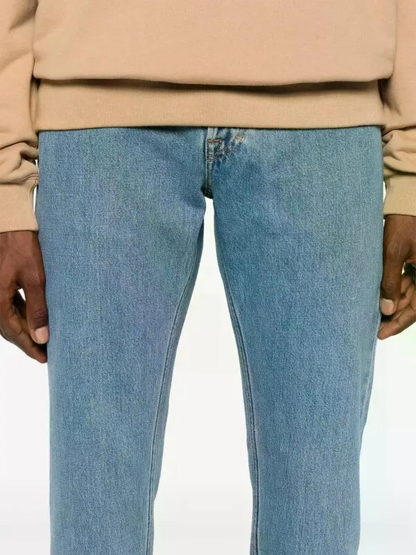 Gucci Web-stripe Tapered Jeans