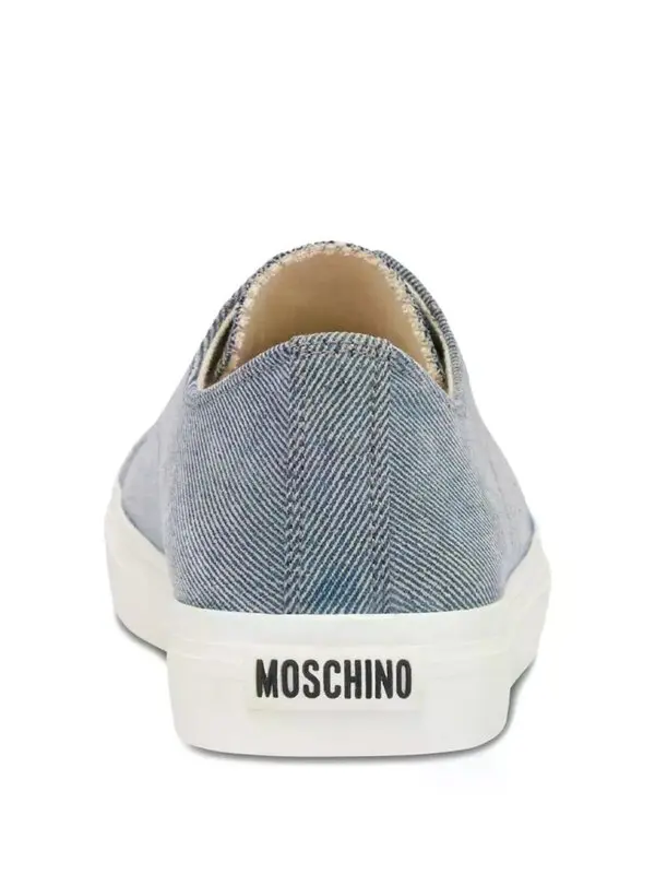 Moschino Denim Sneakers - Blue