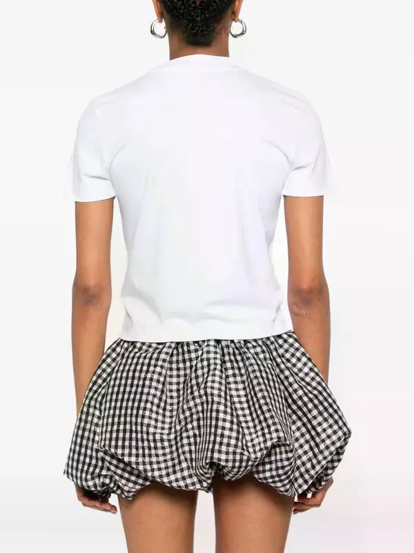 Jacquemus Gros Grain Fitted T-shirt - White