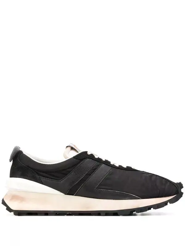 LANVIN Paneled Leather Sneakers
