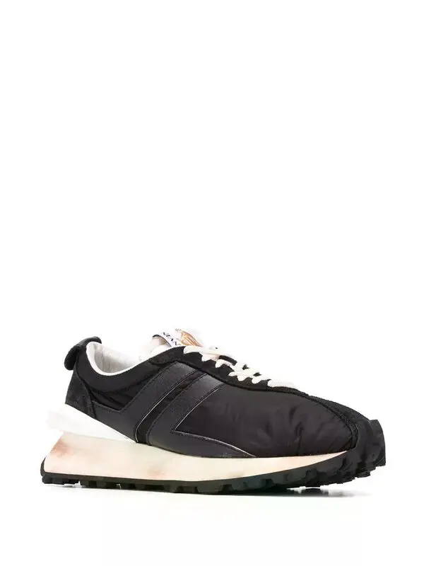 LANVIN Paneled Leather Sneakers