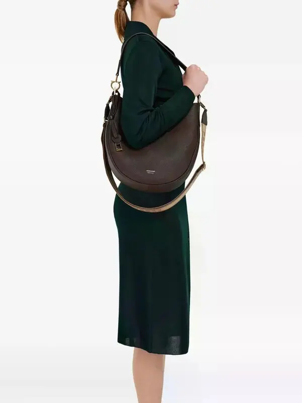 FERRAGAMO Leather Shoulder Bag - Brown