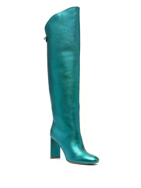 MAISON SKORPIOS Adriana 90mm Knee-high Boots