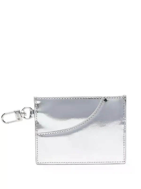 Gcds Comma Mirror Leather Card Holder