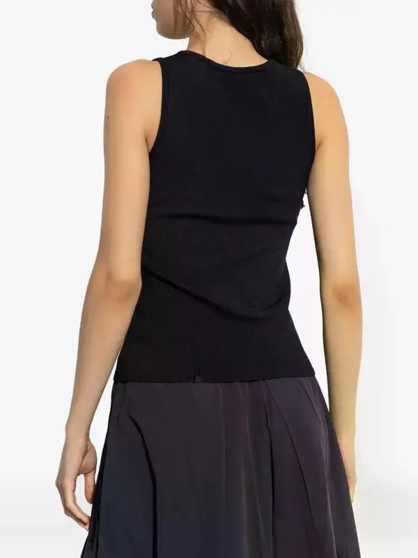 Balenciaga Nano Bb Tank Top - Black