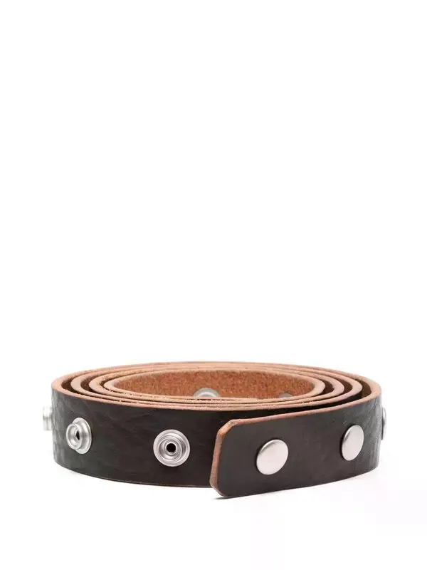 Rick Owens Leather Belt - Black
