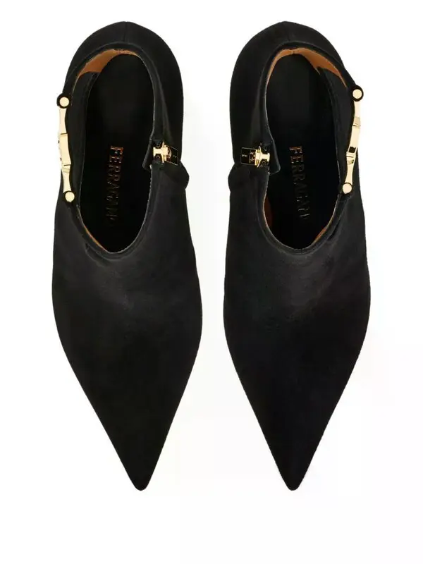 FERRAGAMO Cut-out Ankle Boots