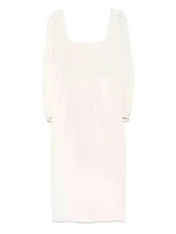 RACIL Square-neck Midi Dress
