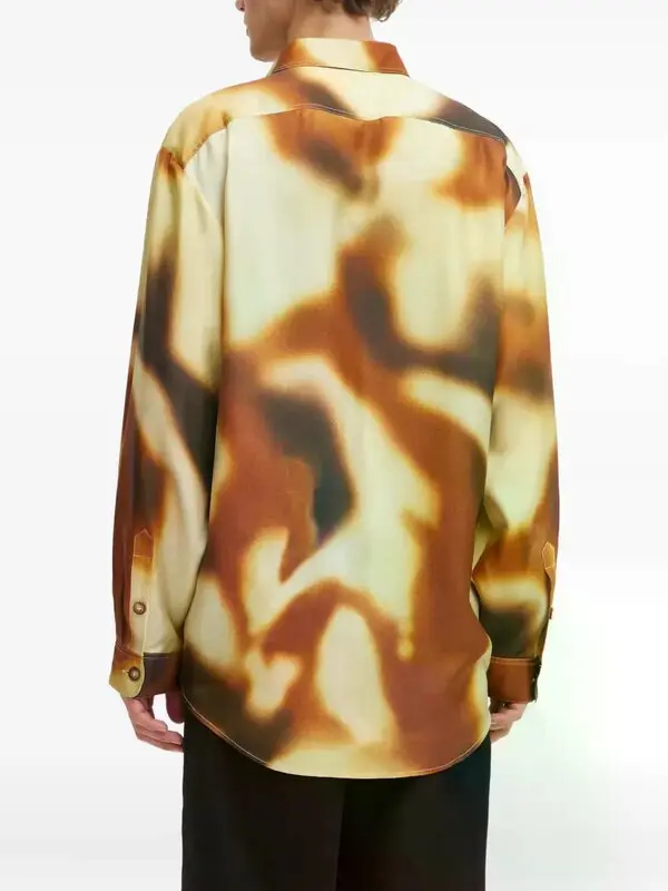 Nanushka Sebas Abstract-print Shirt