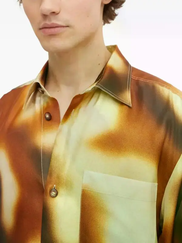 Nanushka Sebas Abstract-print Shirt