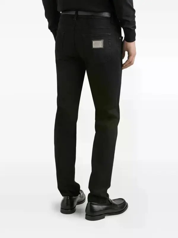 Dolce & Gabbana Cotton Jeans - Black