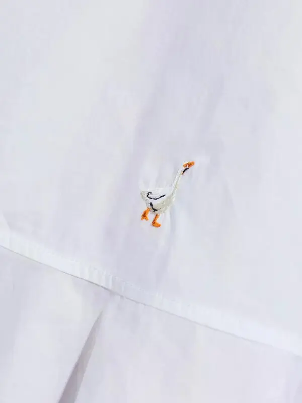 Moschino Embroidered-detail Maxi Dress