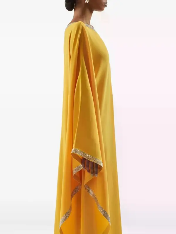 TALLER MARMO Betsy One-shoulder Embellished Dress - Orange
