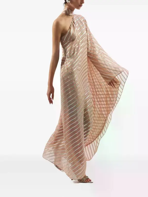TALLER MARMO Petra One-shoulder Sequin Dress
