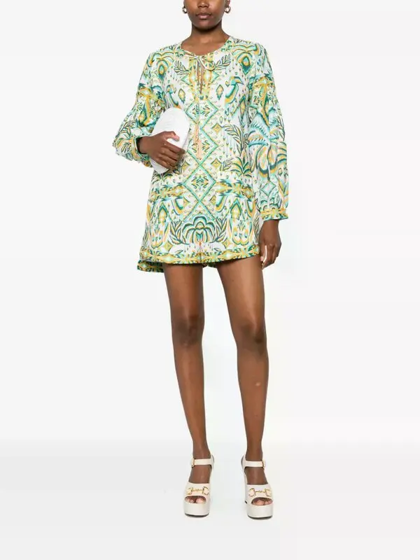 Farm Rio Tropical Tapestry Playsuit