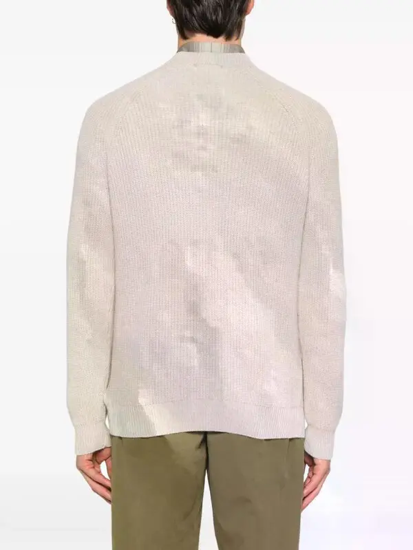 ZANONE Raglan-sleeve Cashmere Sweater - Neutrals