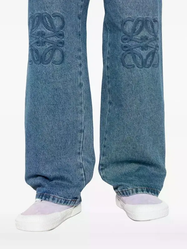 Loewe Anagram-embroidered Jeans