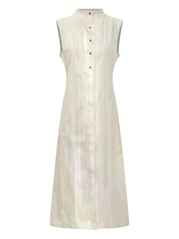 Loulou De Saison Pinstripe Sleeveless Dress