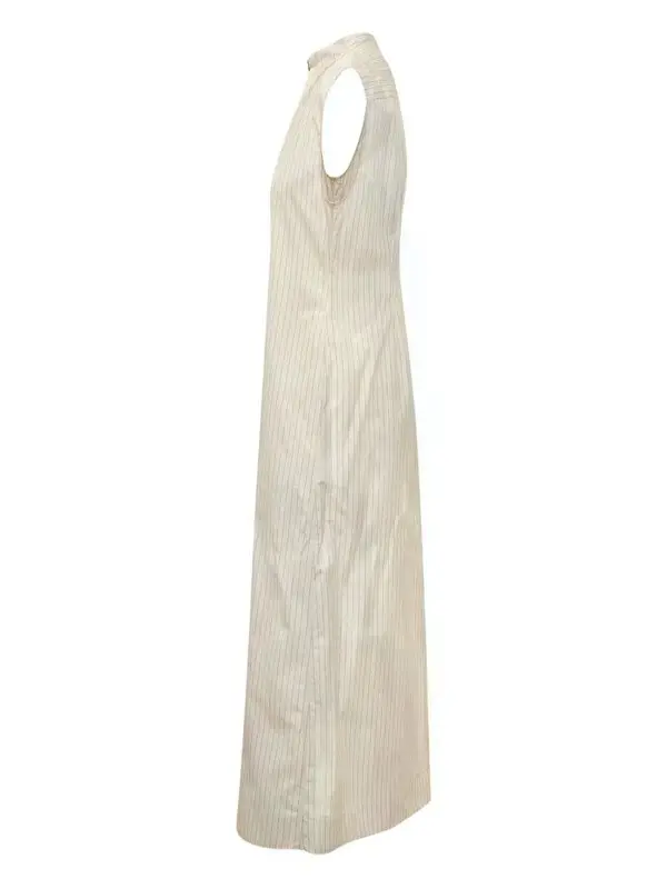 Loulou De Saison Pinstripe Sleeveless Dress