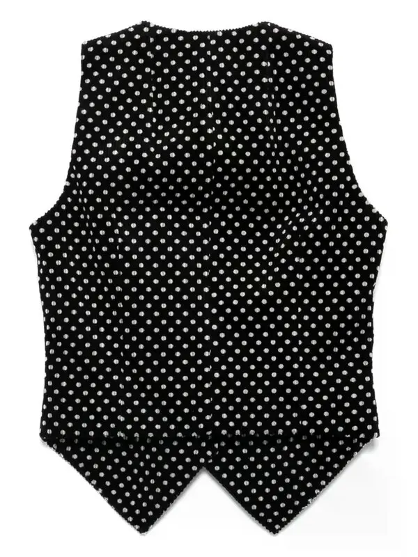 RACIL Nadia Polka-dot Waistcoat