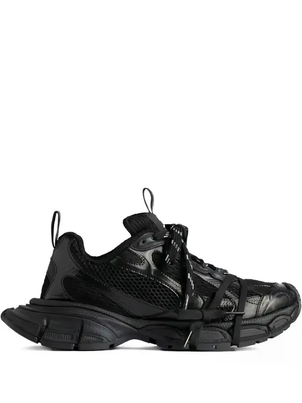 Balenciaga 3xl Lace-up Sneakers - Black