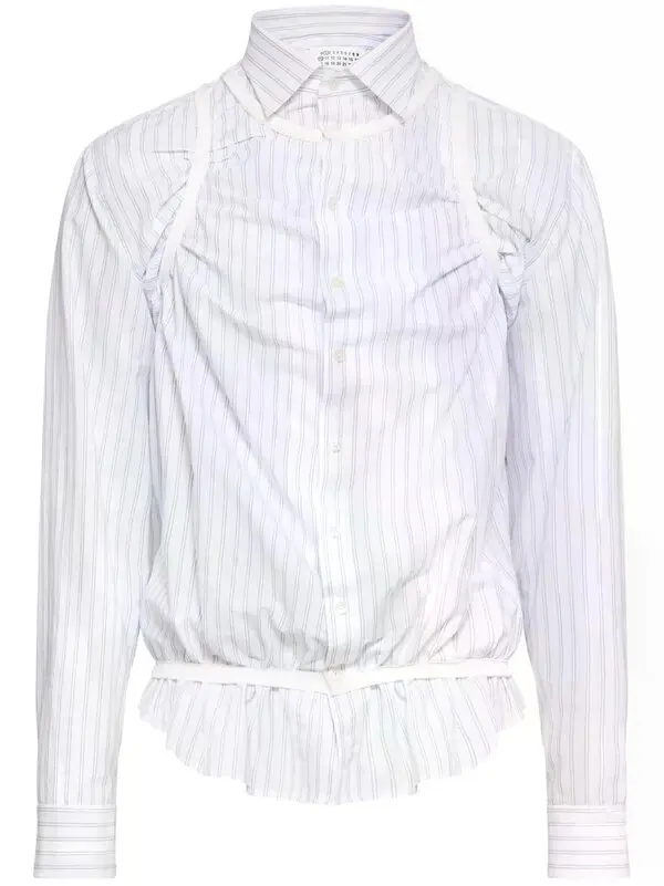MAISON MARGIELA Stripe Tank Shirt