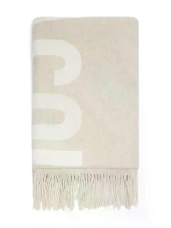 Jacquemus Logo-jacquard Wool Scarf