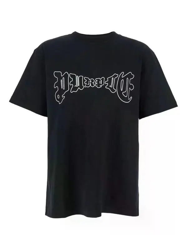 PURPLE BRAND Logo-print T-shirt