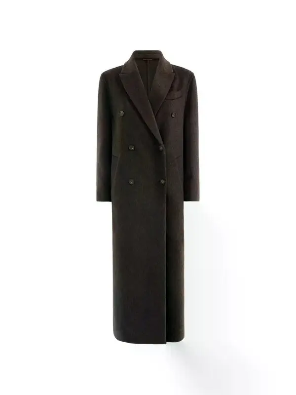 Brunello Cucinelli Double-breasted Coat - Red