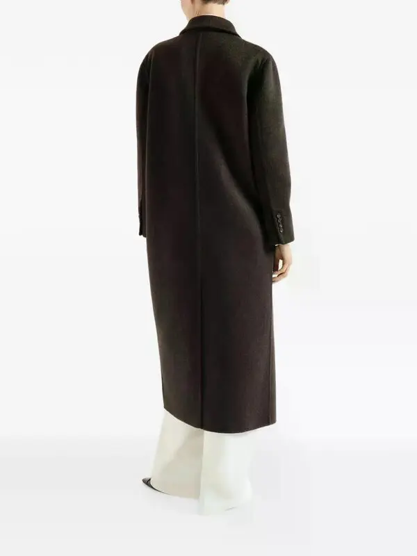 Brunello Cucinelli Double-breasted Coat - Red