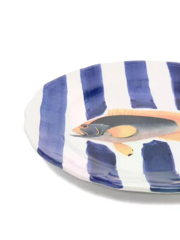 LES-OTTOMANS Sea Stripes Plates