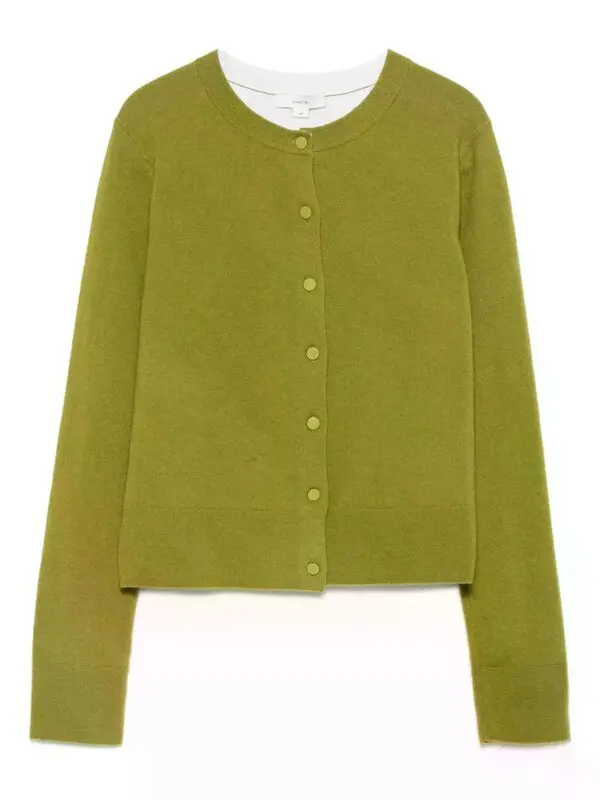 Vince Button-front Cardigan