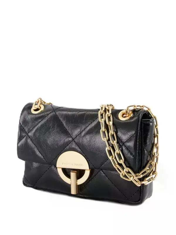 Vanessa Bruno Quilted Shoulder Bag - Black