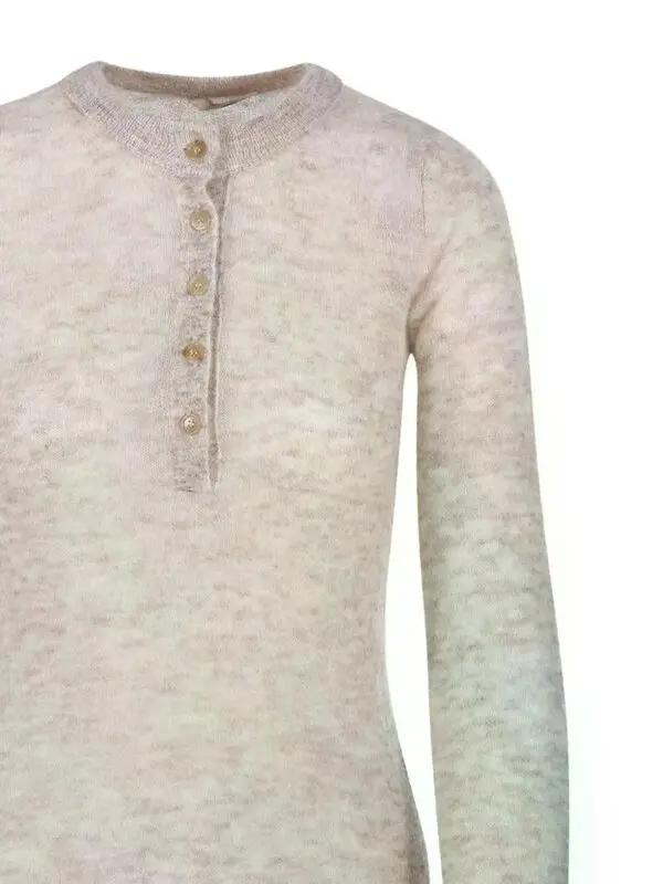 HAIKURE Button-front Long-sleeve Bodysuit