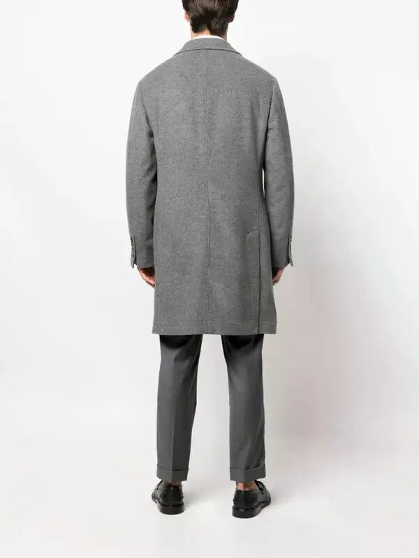 Brunello Cucinelli Button-down Single-breasted Coat