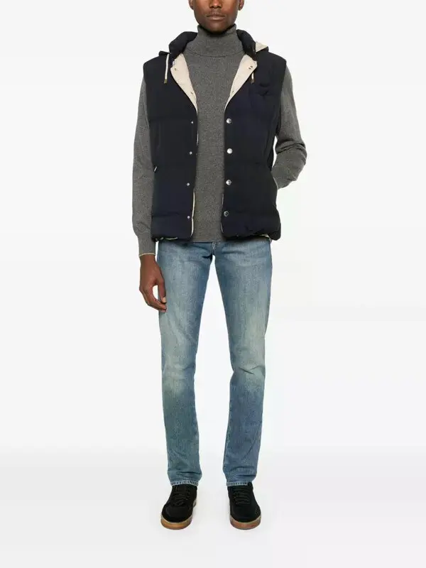 Brunello Cucinelli Cashmere Roll Neck Sweater