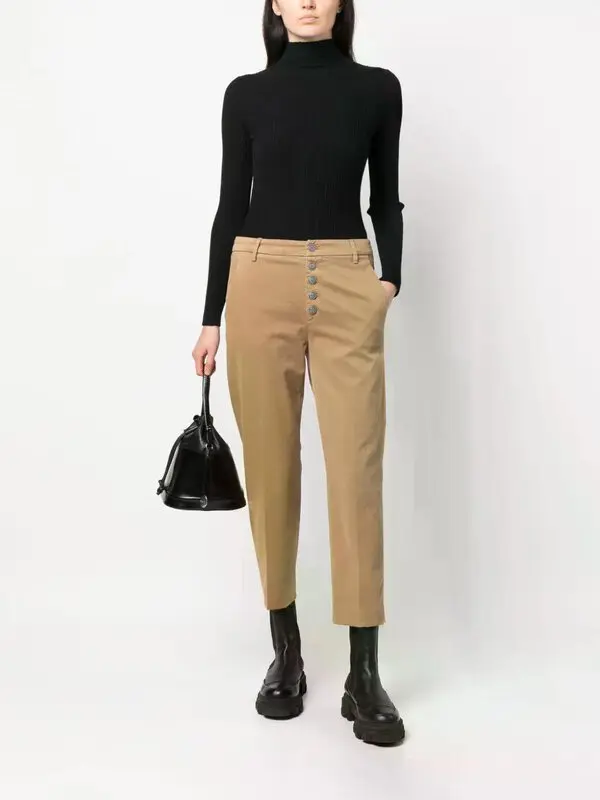 DONDUP Straight-leg Cropped Trousers
