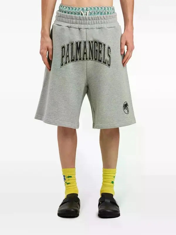 Palm Angels College Palm Track Shorts