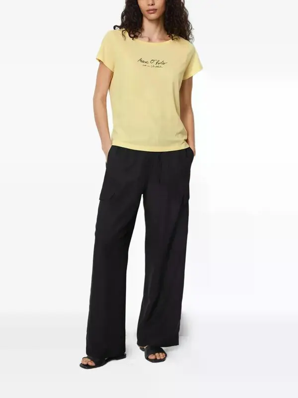 Marc O'polo Logo-print T-shirt - Yellow